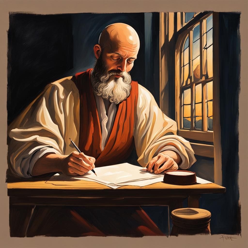 Apostle Paul #2 - AI Generated Artwork - NightCafe Creator
