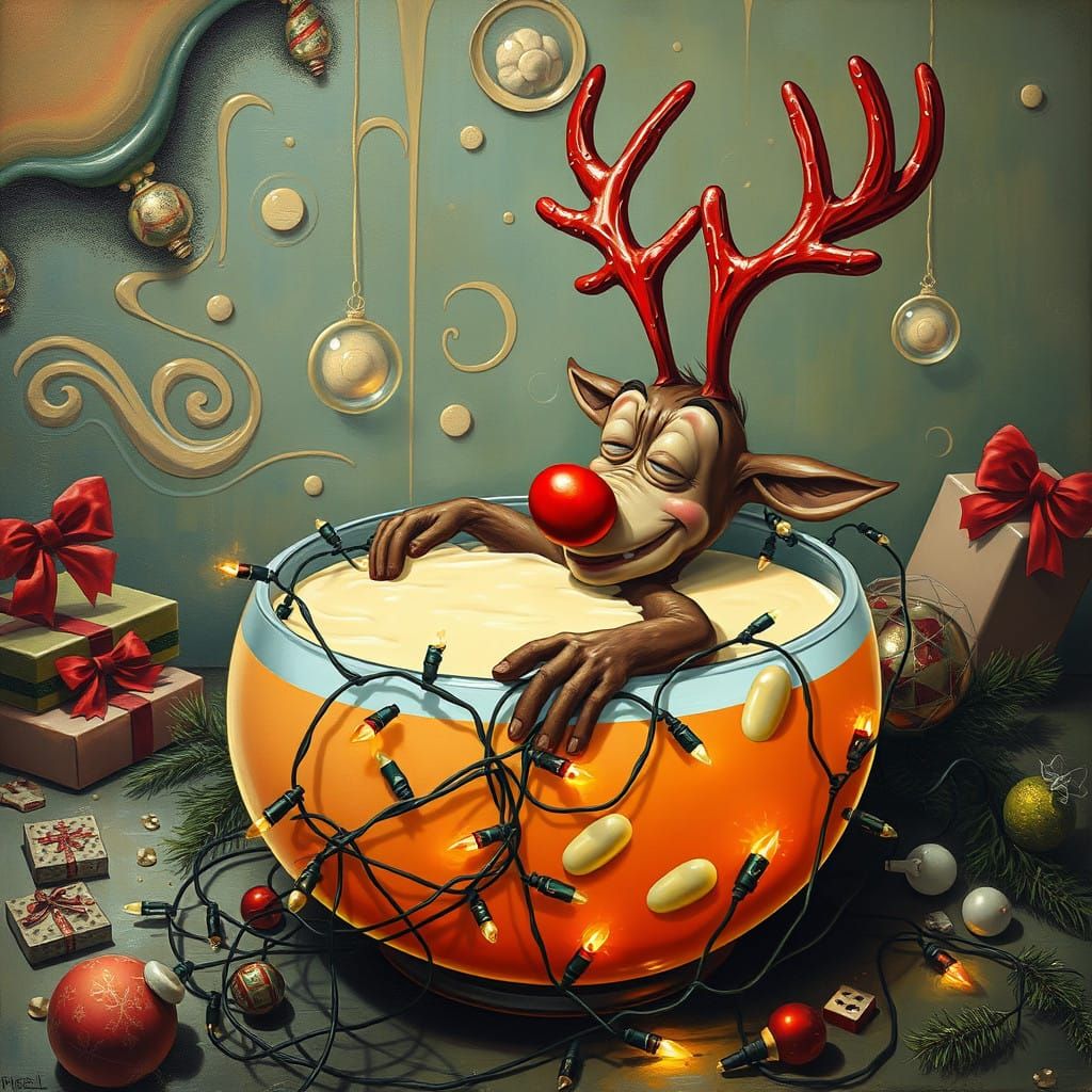 New Rule: No Egg Nog for Rudolph - Reindeer Down in a Dreaml...