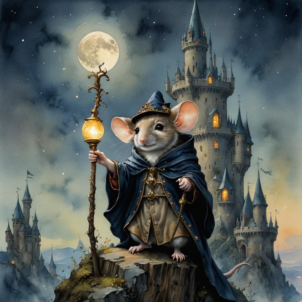 Mini Merlin - AI Generated Artwork - NightCafe Creator