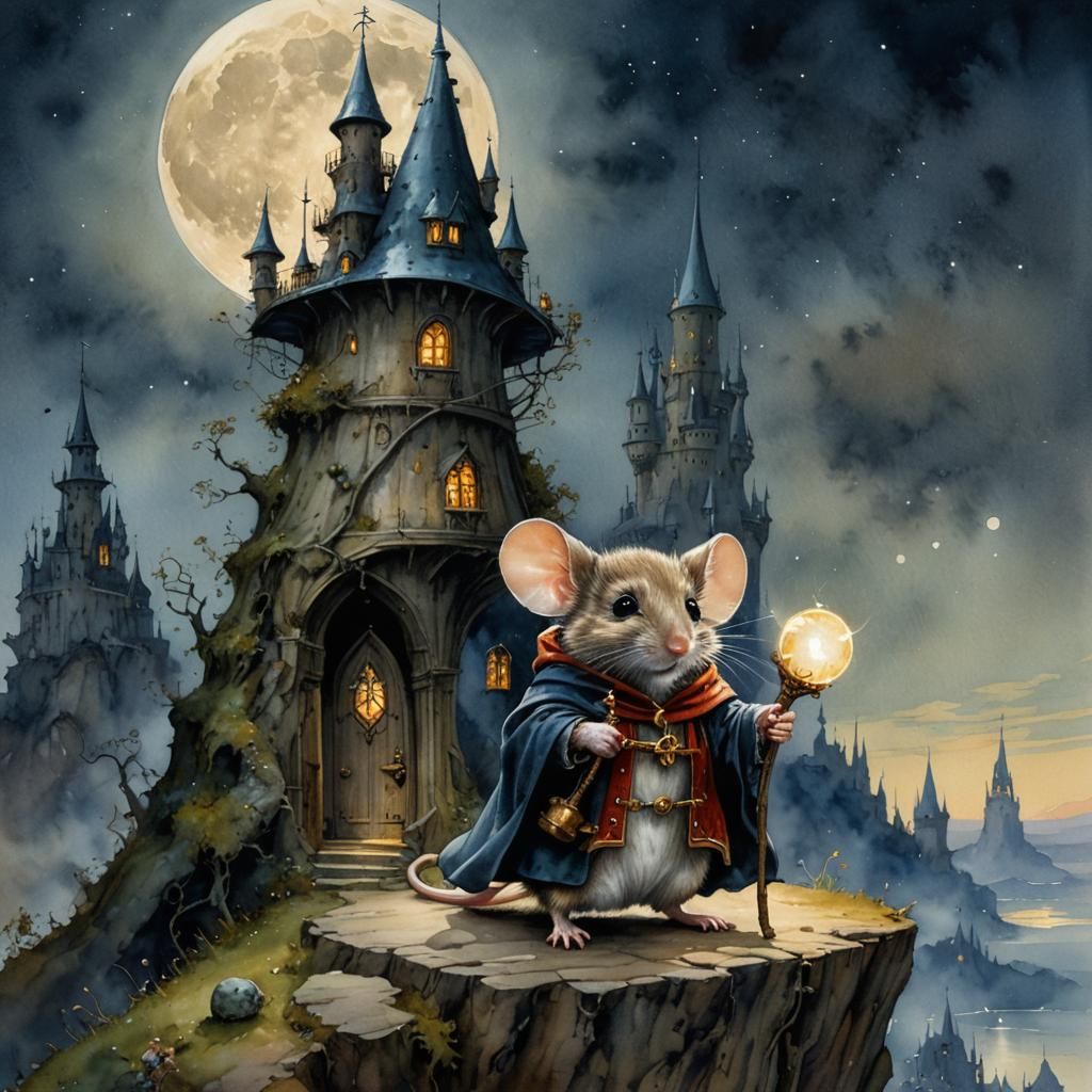 Mini Merlin - AI Generated Artwork - NightCafe Creator