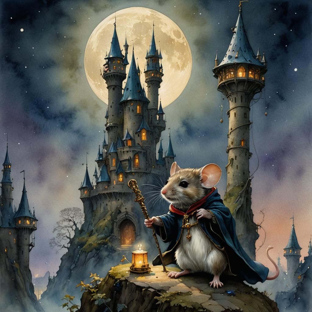 Mini Merlin - AI Generated Artwork - NightCafe Creator