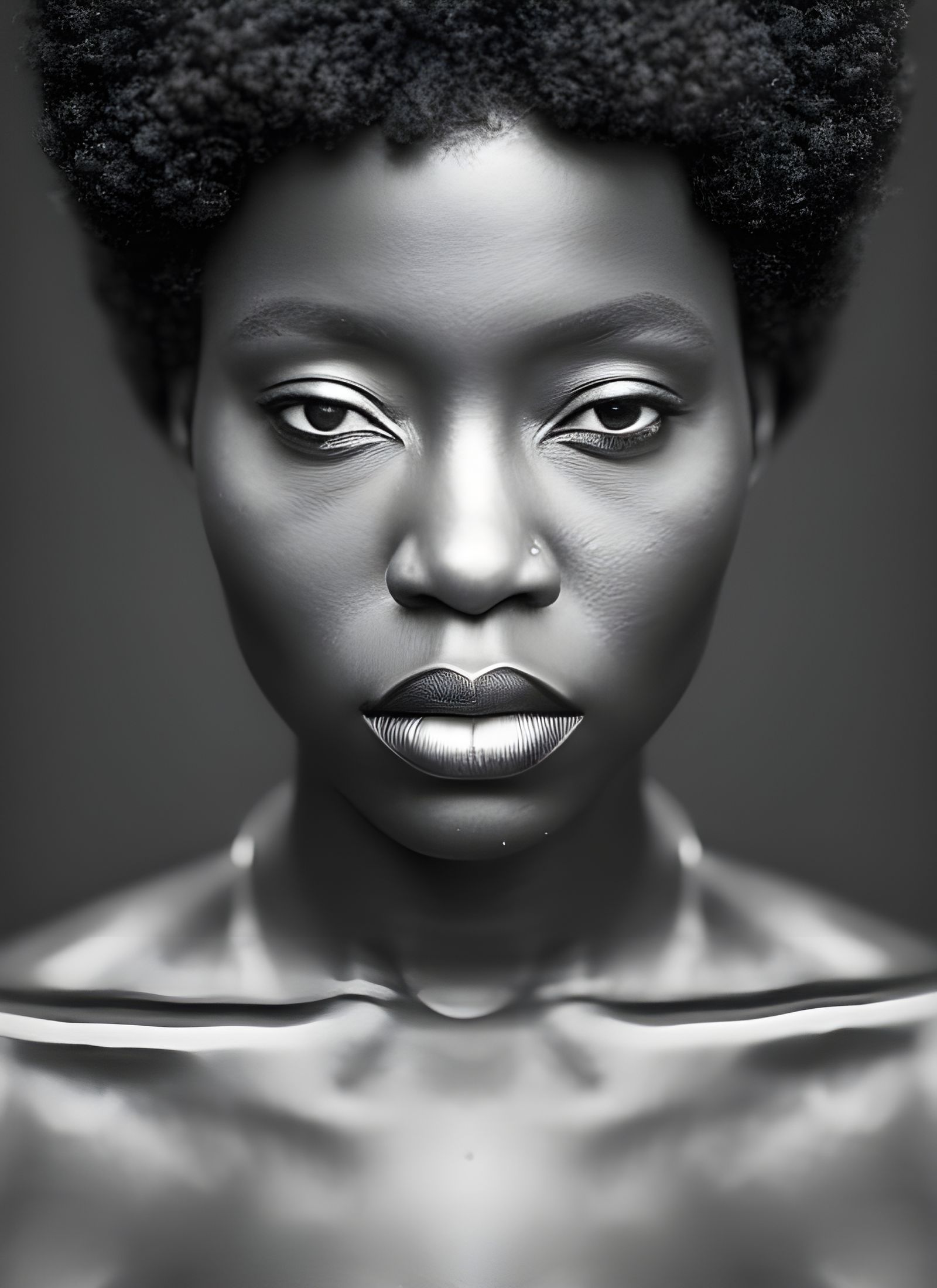 Untitled female portrait - AI Generated Artwork - NightCafe Creator