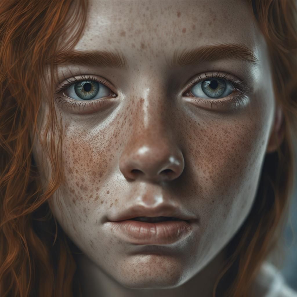 Freckles - AI Generated Artwork - NightCafe Creator