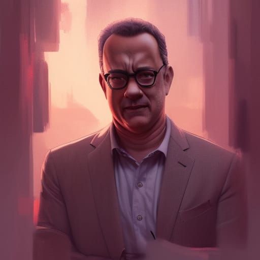 Tom Hanks The Davinci Code - AI Generated Artwork - NightCafe Creator