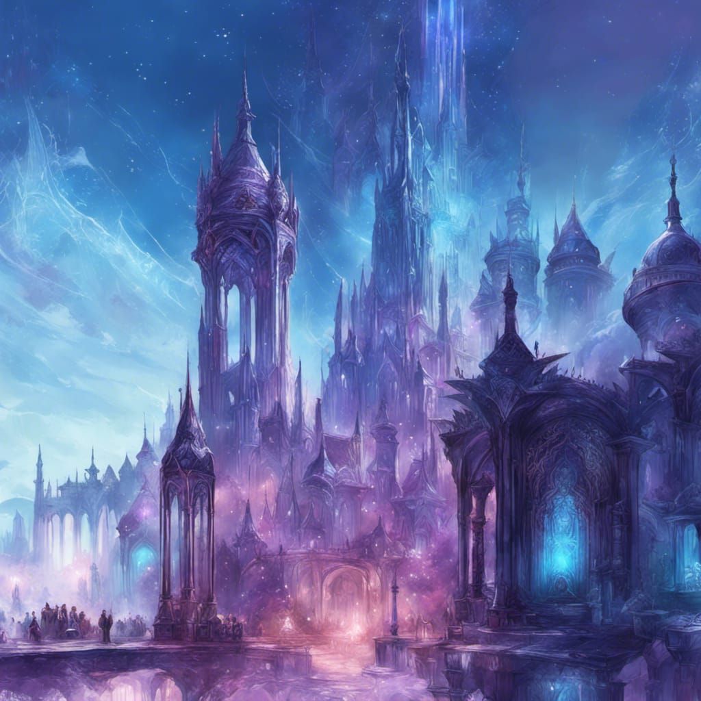 Suramar City - Nightborne Elf Capital - AI Generated Artwork ...