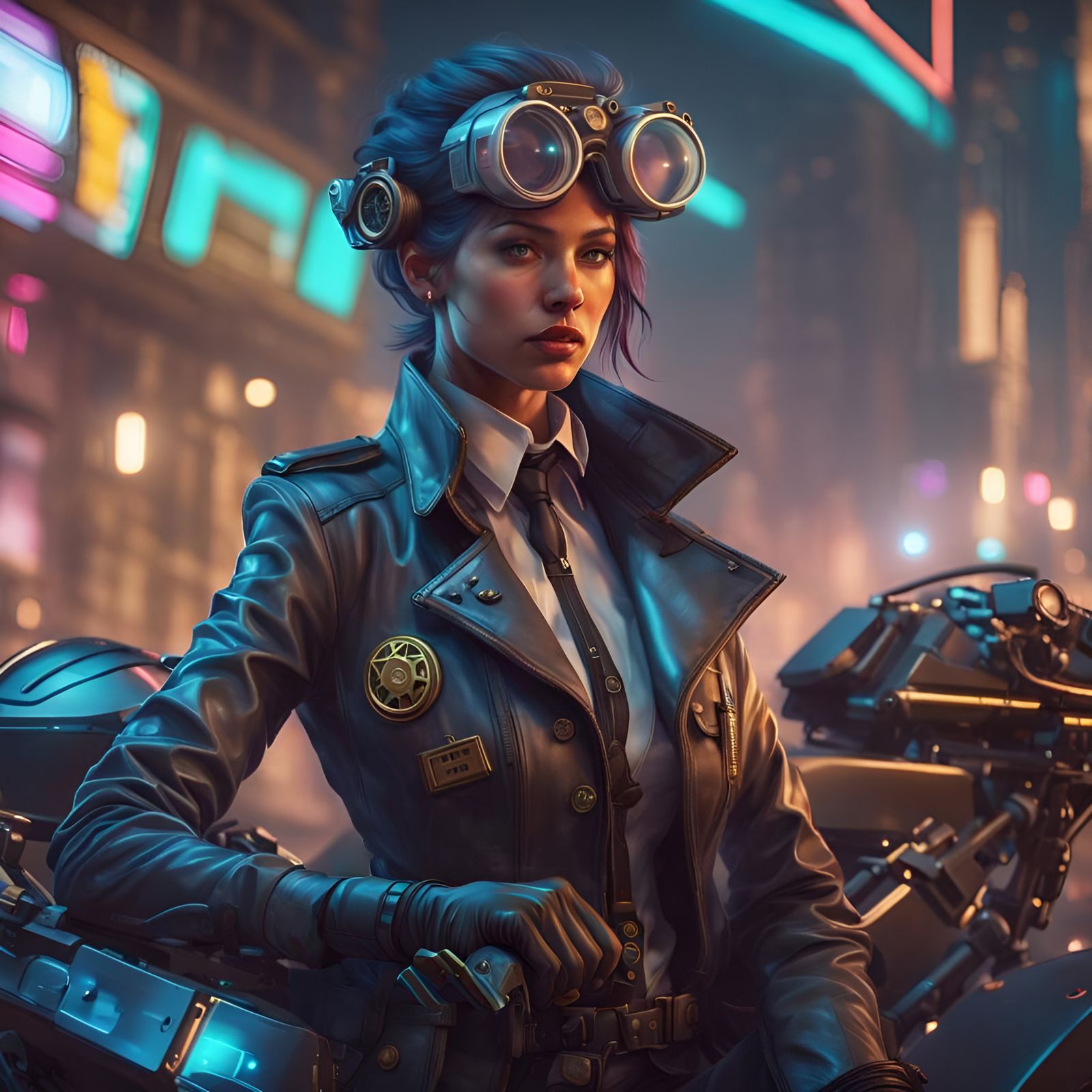 Steampunk Detective - AI Generated Artwork - NightCafe Creator