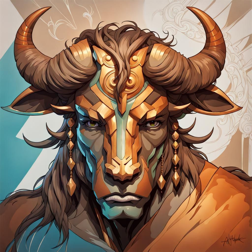 Minotaur - AI Generated Artwork - NightCafe Creator