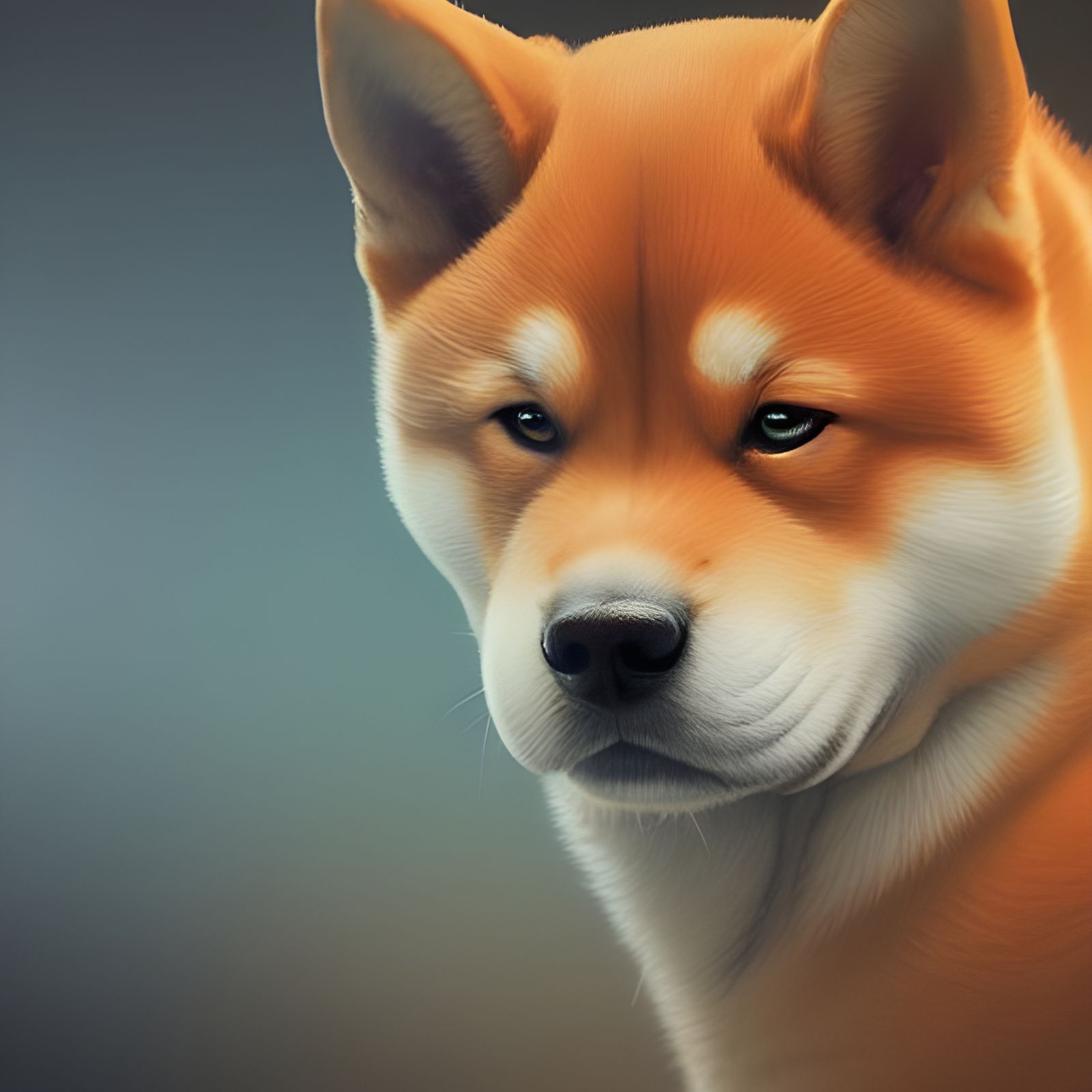 Shiba Inu Puppy - AI Generated Artwork - NightCafe Creator