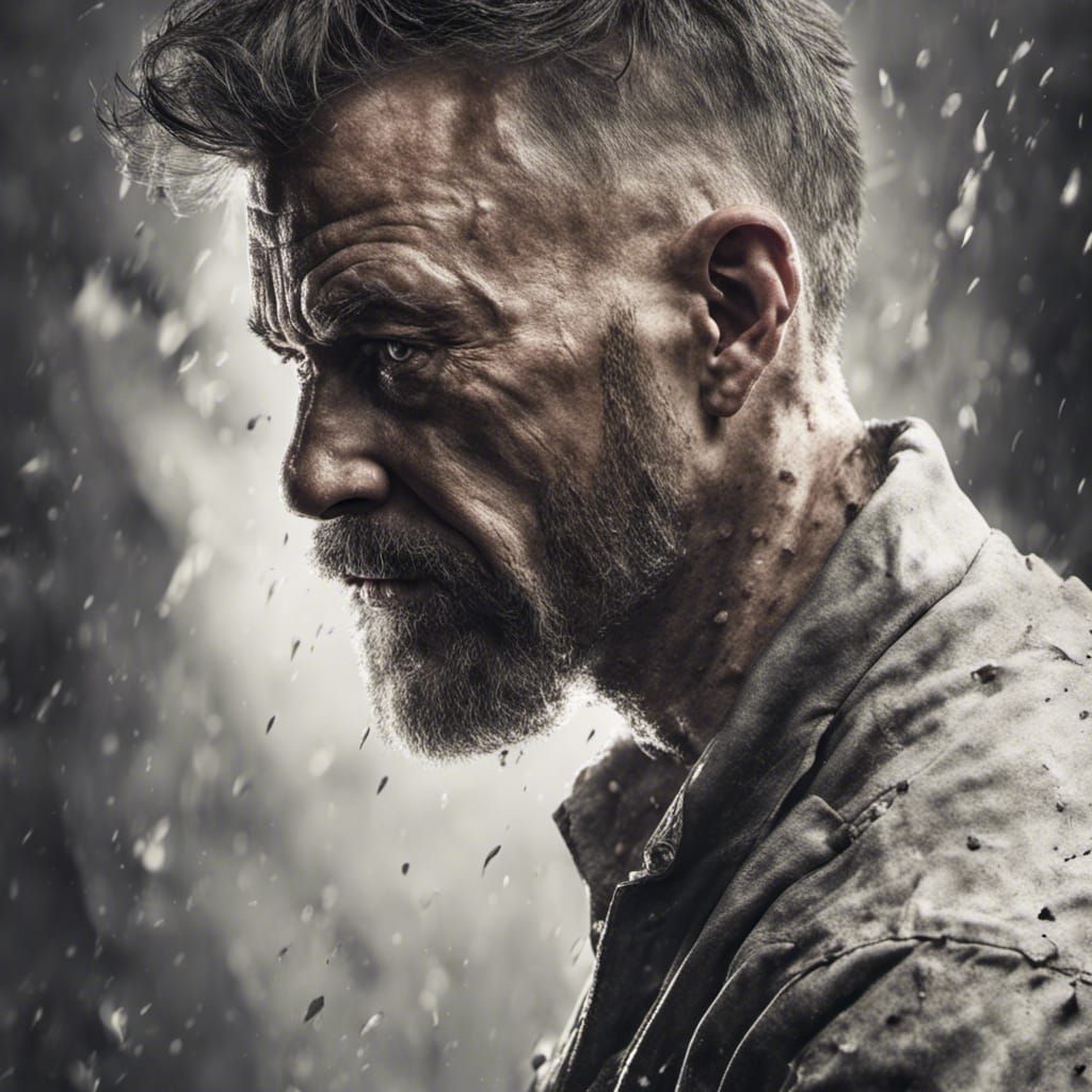 Portrait of a random Man - AI Generated Artwork - NightCafe Creator