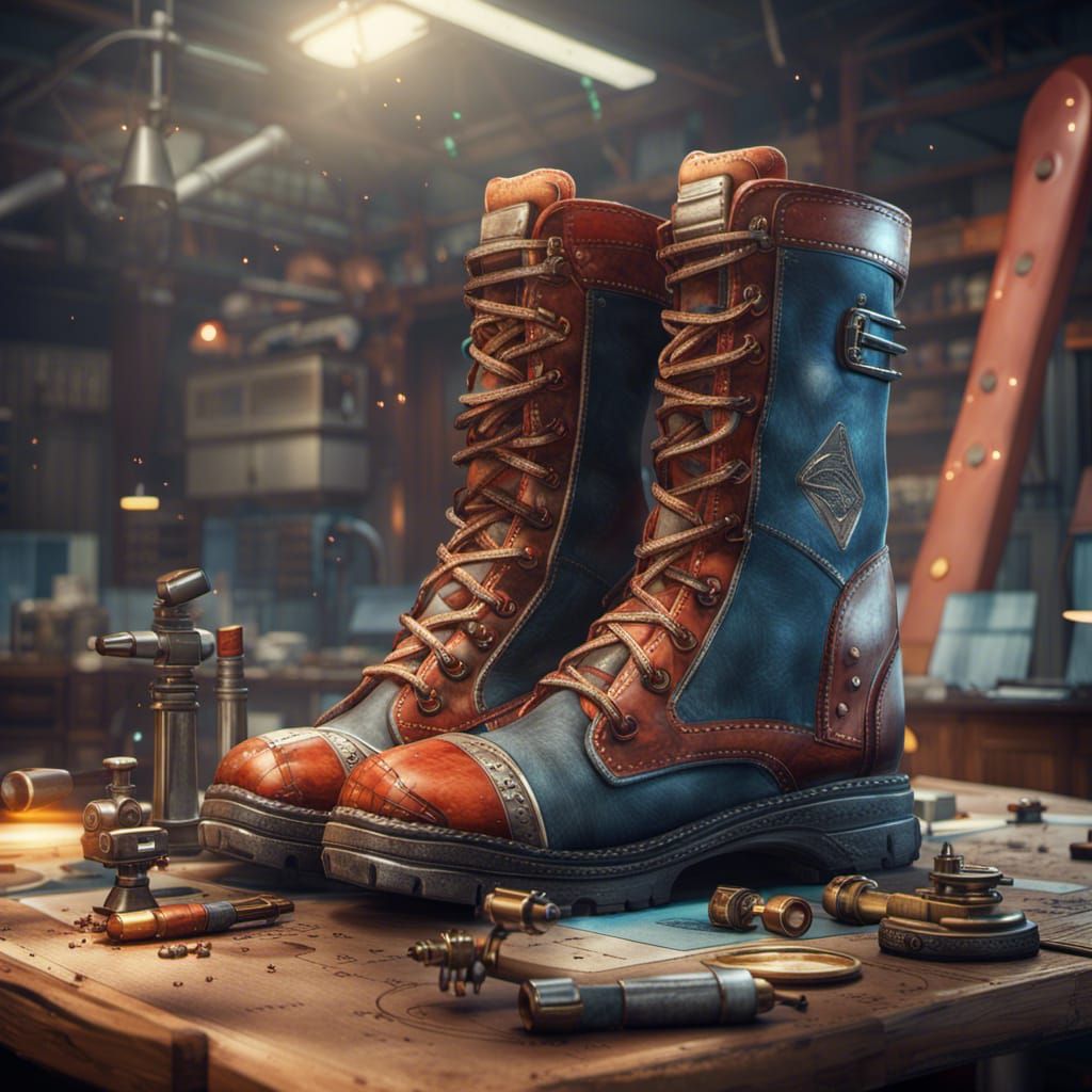 DM Rocket Boots - AI Generated Artwork - NightCafe Creator