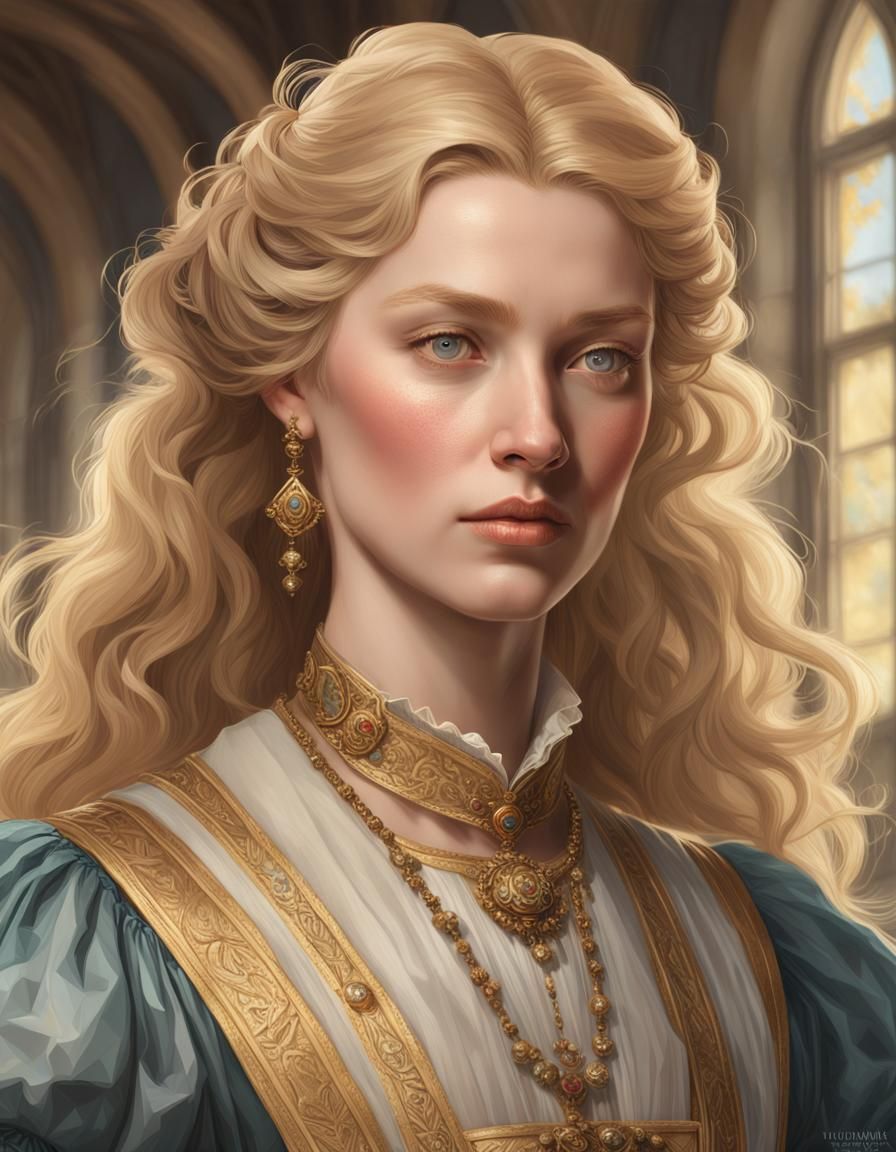 English Heroine 4 - AI Generated Artwork - NightCafe Creator