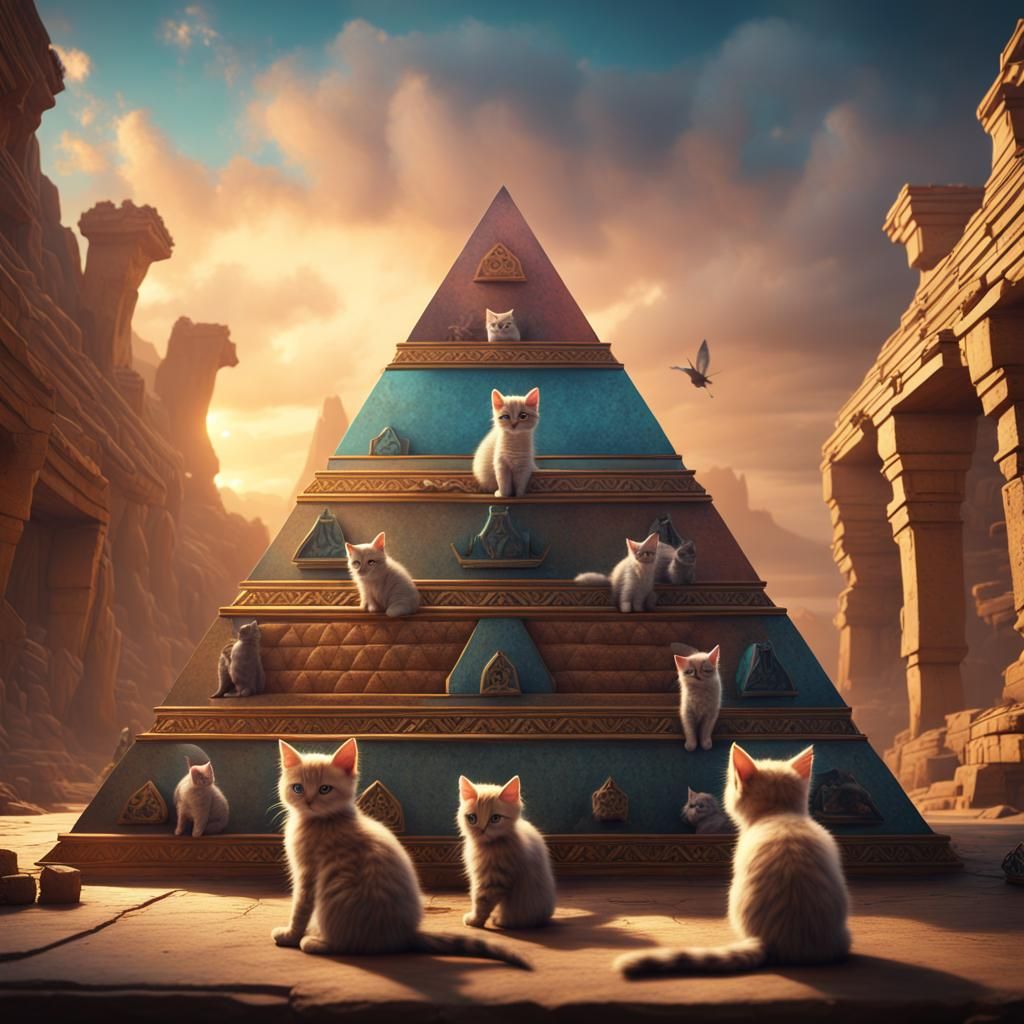 Kitty house - AI Generated Artwork - NightCafe Creator