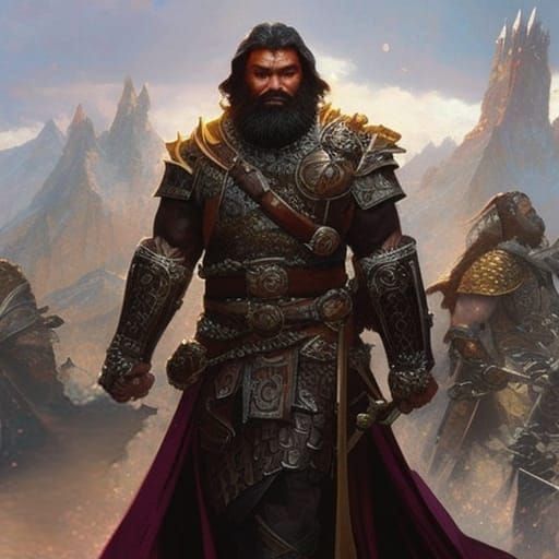 male dwarven warrior - AI Generated Artwork - NightCafe Creator