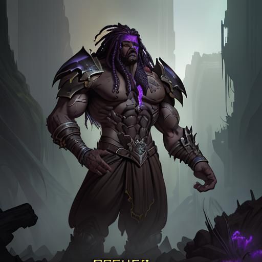 goliath ranger dreadlocs - AI Generated Artwork - NightCafe Creator