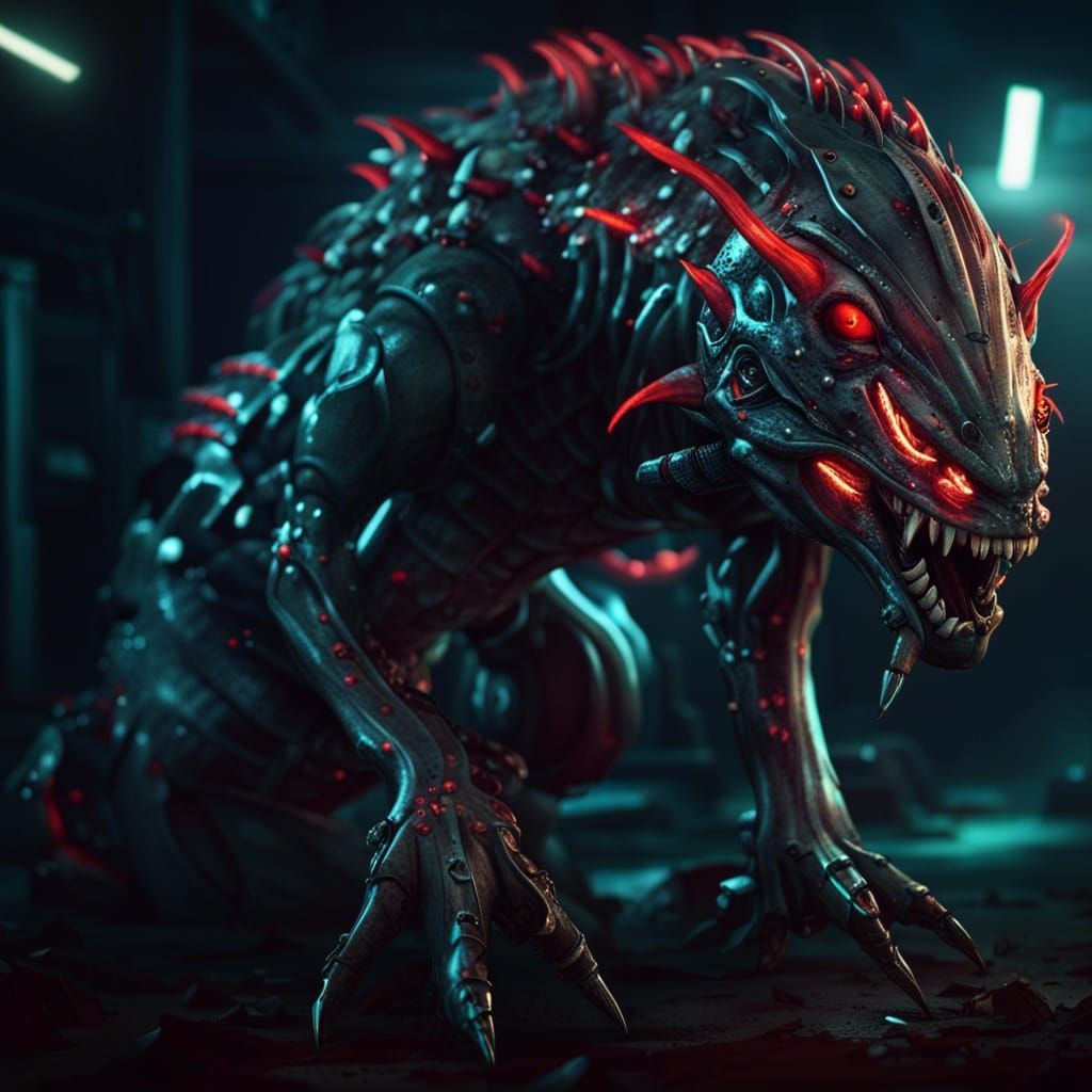 Technology Mutant - AI Generated Artwork - NightCafe Creator