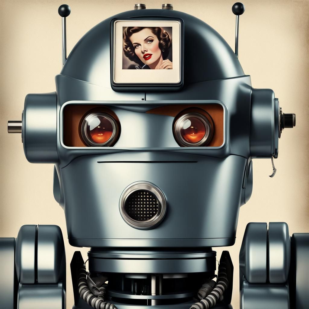 Robot role play 3 - AI Generated Artwork - NightCafe Creator