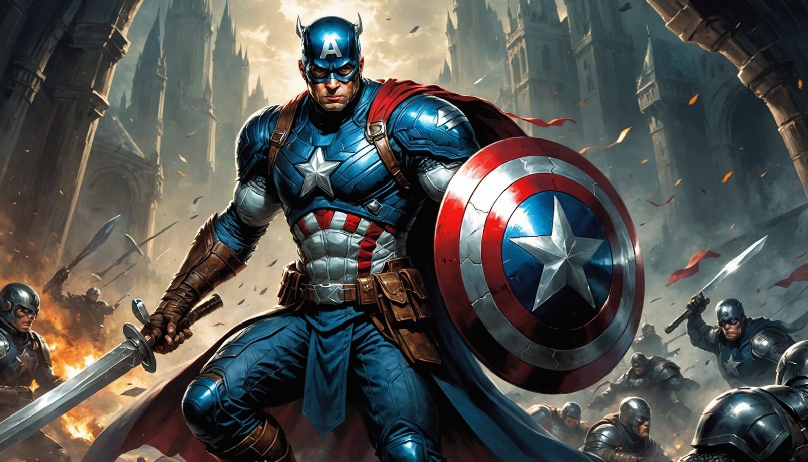 Medieval Captain America - Medieval Captain America in Epic ...