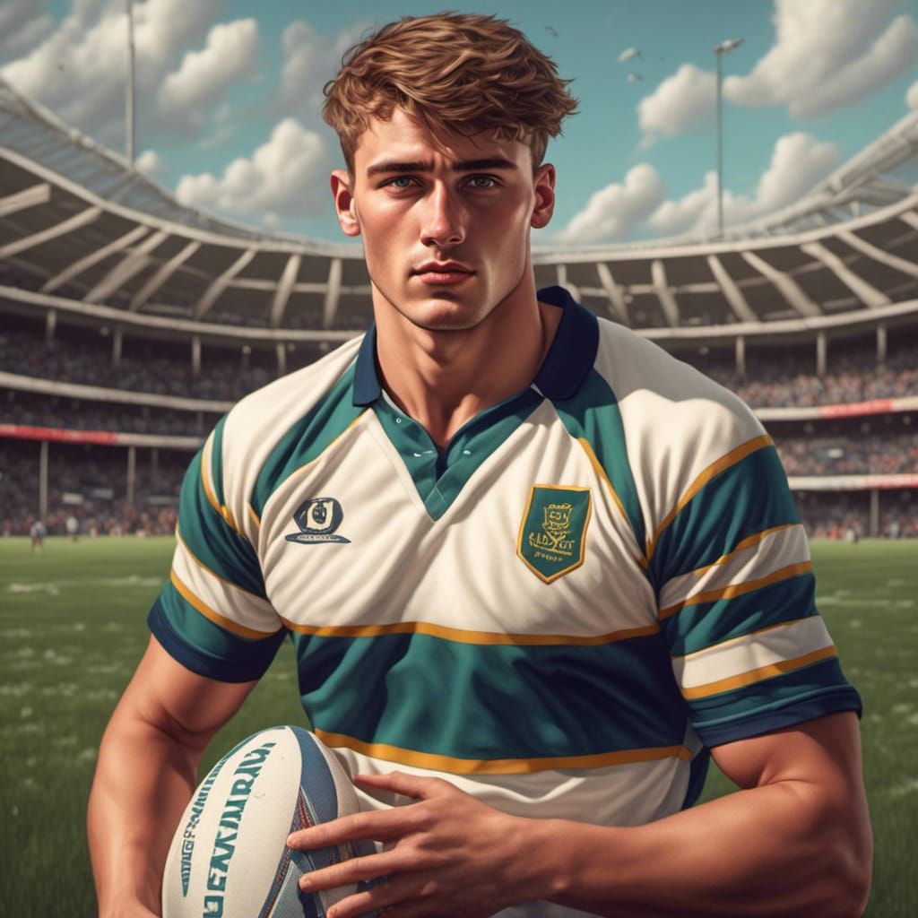 Rugby - AI Generated Artwork - NightCafe Creator