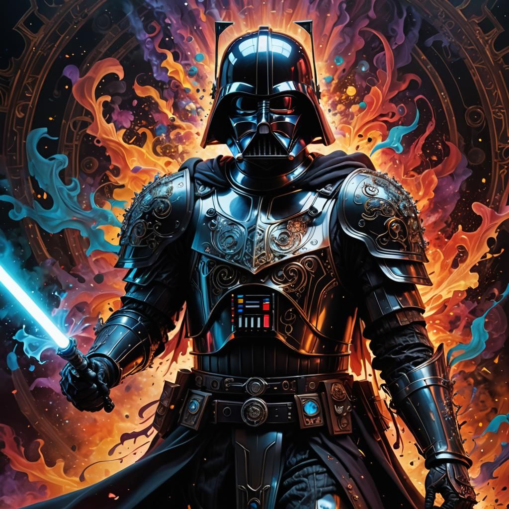 Darth Vader's fantastical portrait. - AI Generated Artwork - NightCafe ...