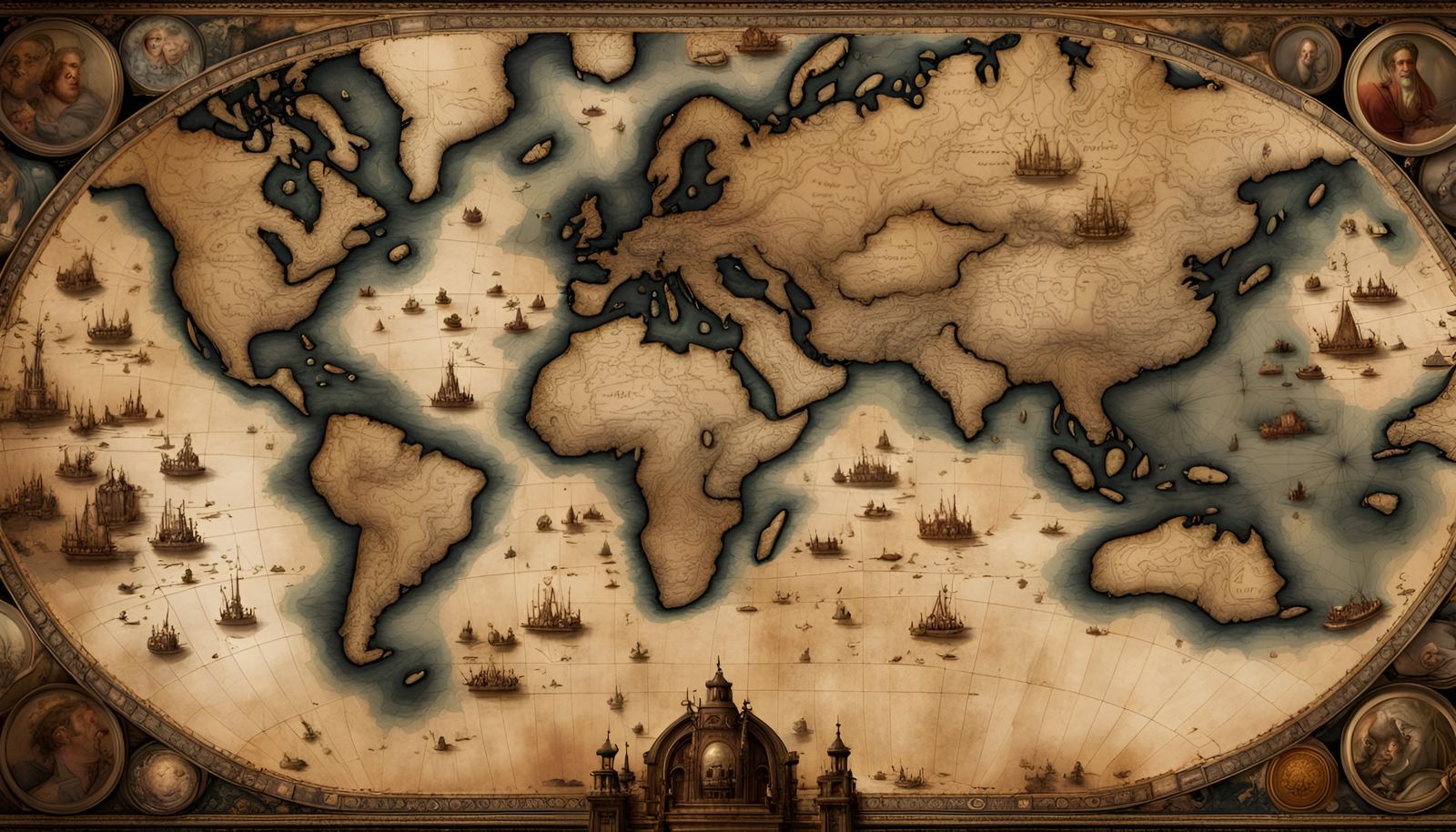 Map - AI Generated Artwork - NightCafe Creator