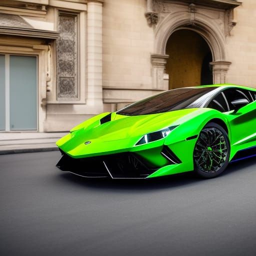 Lambo - AI Generated Artwork - NightCafe Creator