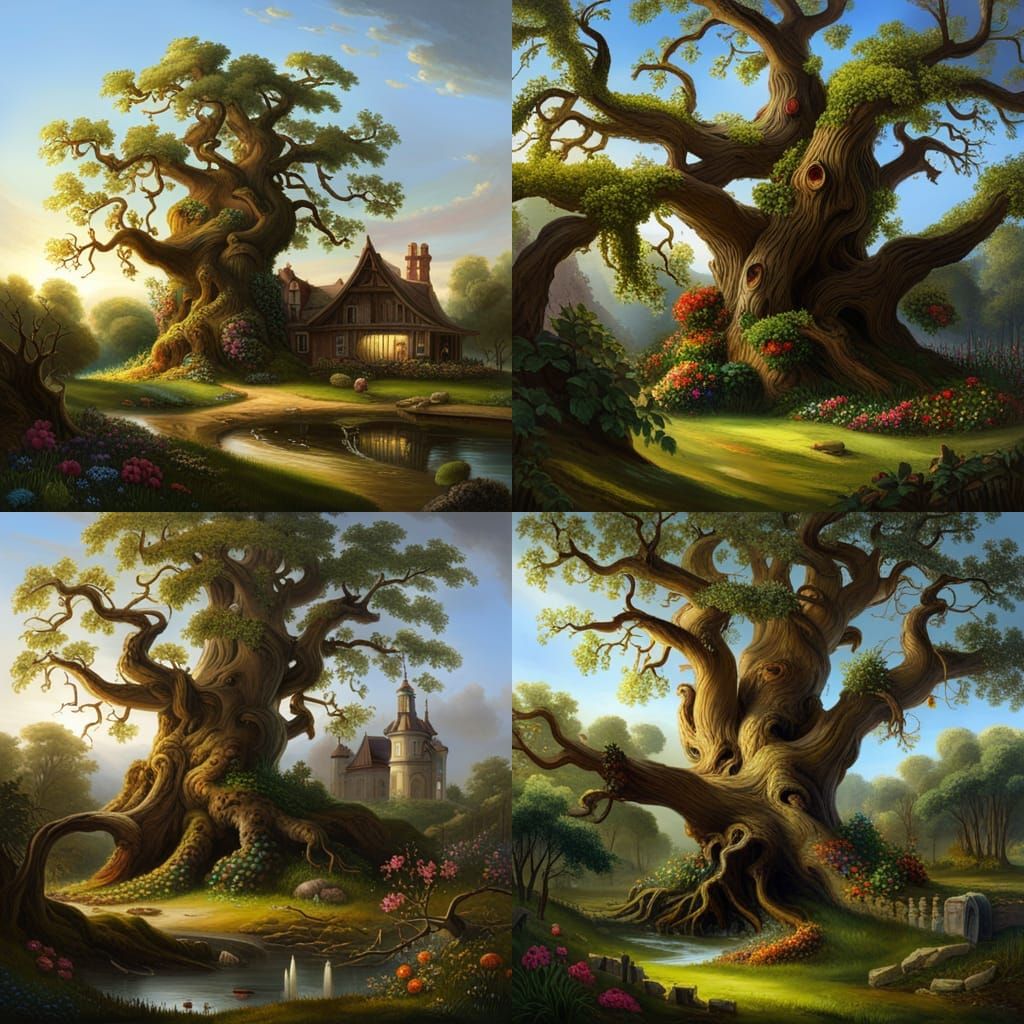 tree - AI Generated Artwork - NightCafe Creator