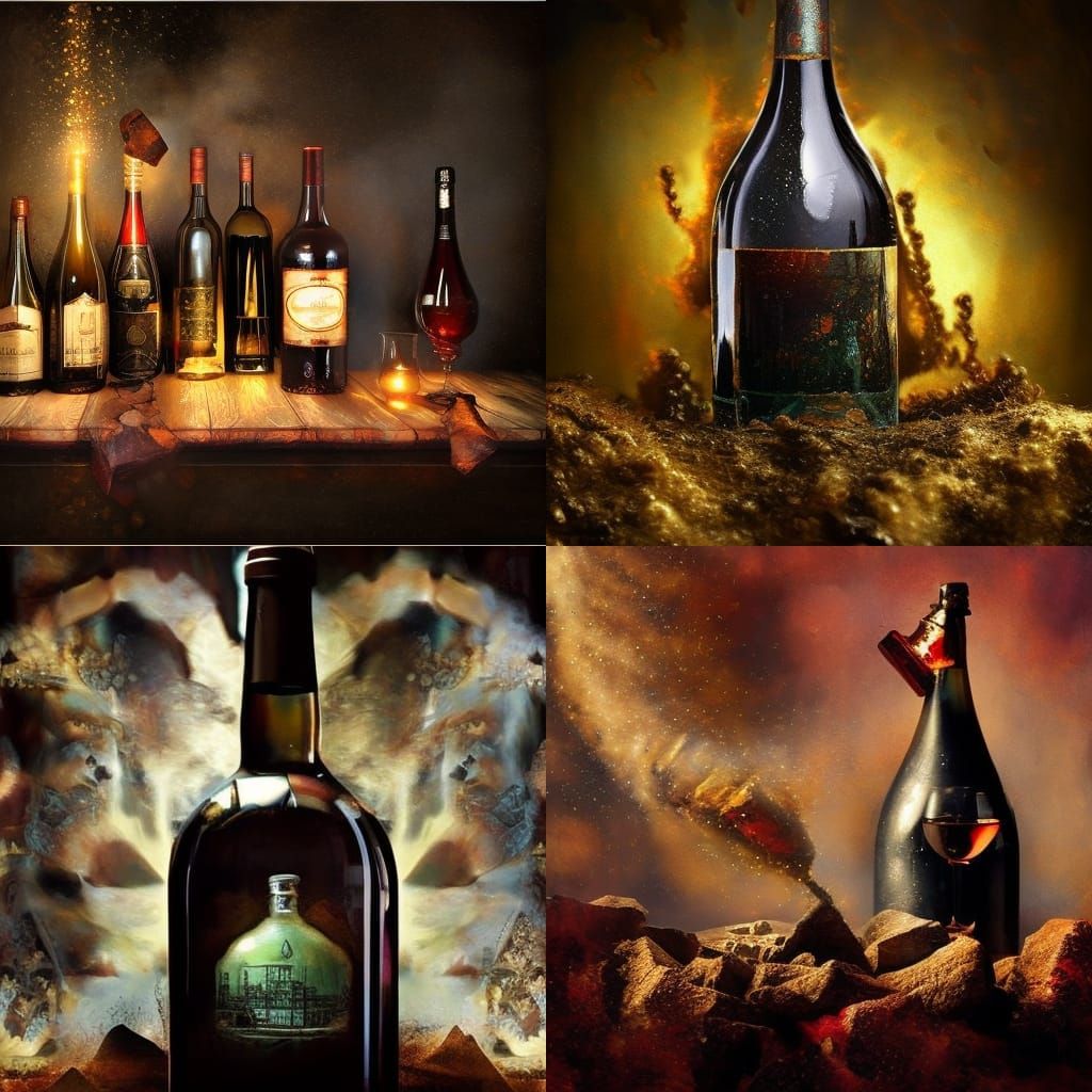 Wine Experiments - AI Generated Artwork - NightCafe Creator