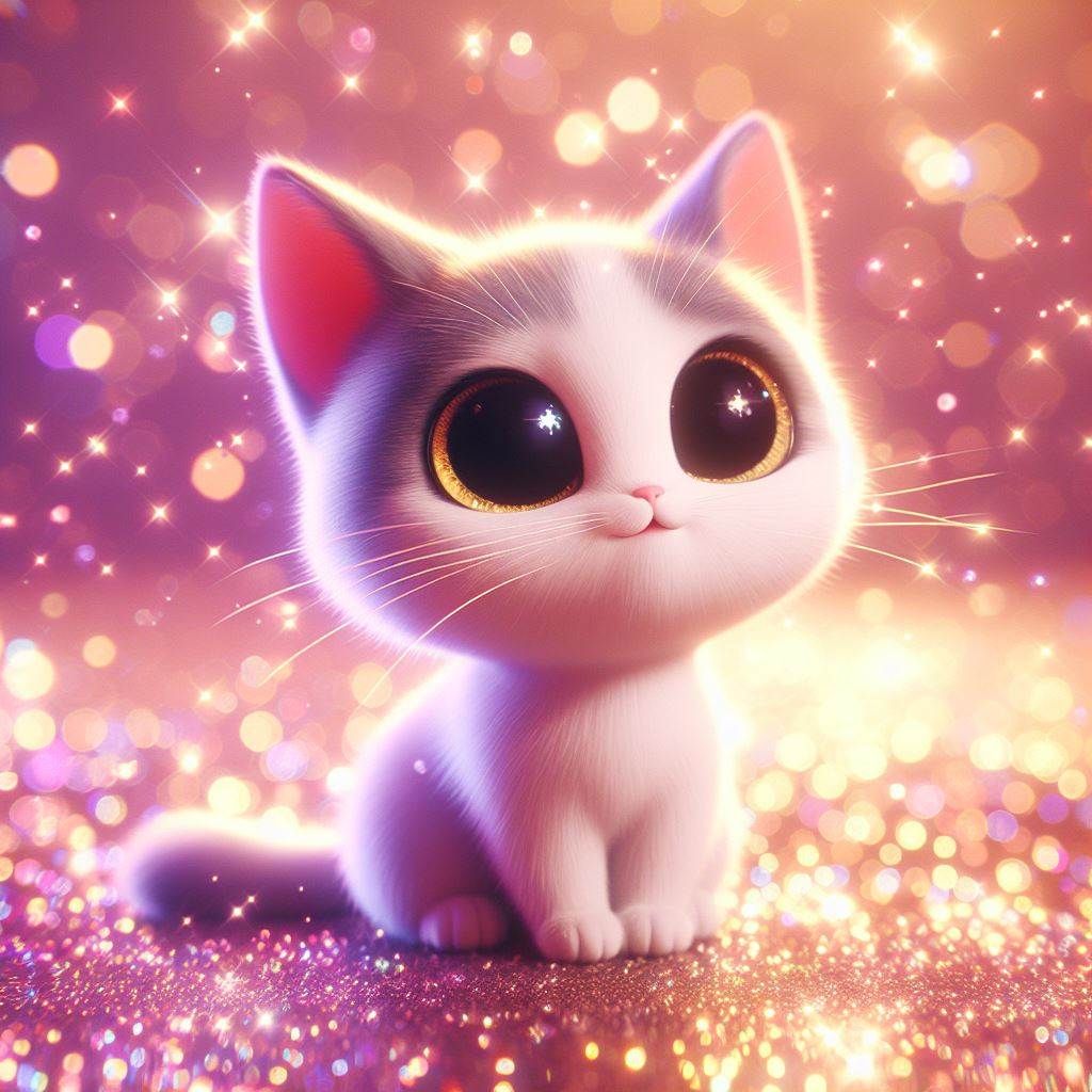 Cute Cat ️ - AI Generated Artwork - NightCafe Creator