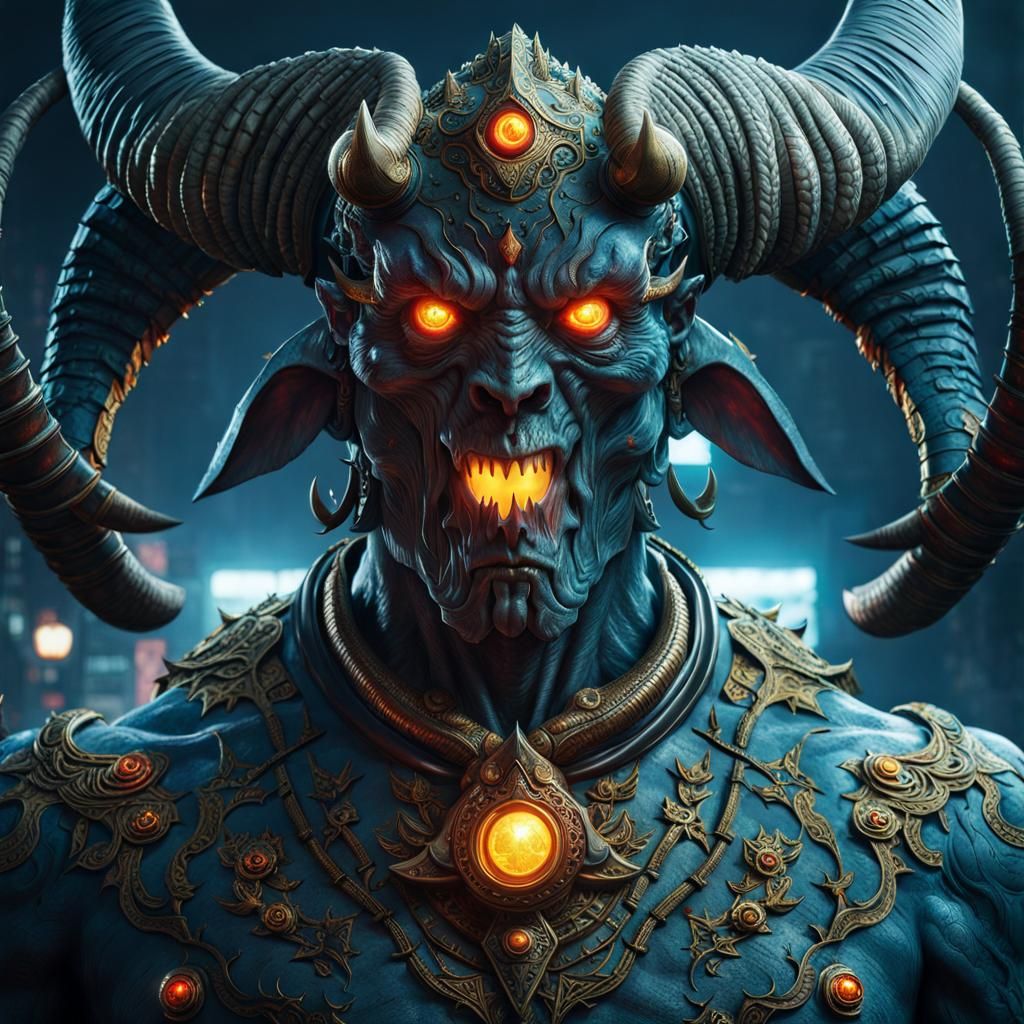 Evil creature - AI Generated Artwork - NightCafe Creator