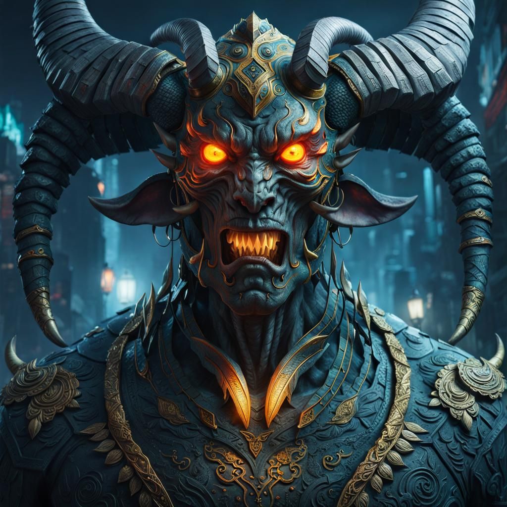 Evil creature - AI Generated Artwork - NightCafe Creator