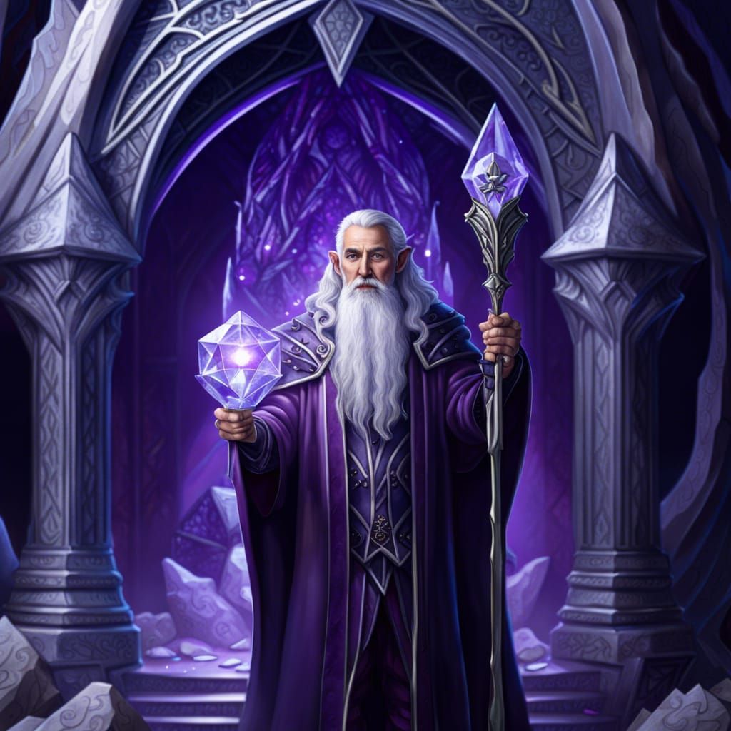 High Magister Arkazan Rothfire - AI Generated Artwork - NightCafe Creator