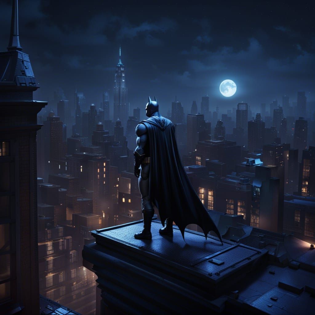 The Batman - AI Generated Artwork - NightCafe Creator
