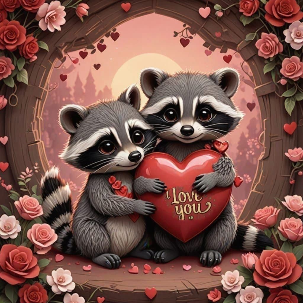 Raccoons In Love! - Raccoons In Love!