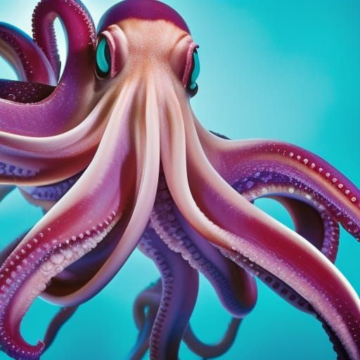 vibrant octopus - AI Generated Artwork - NightCafe Creator