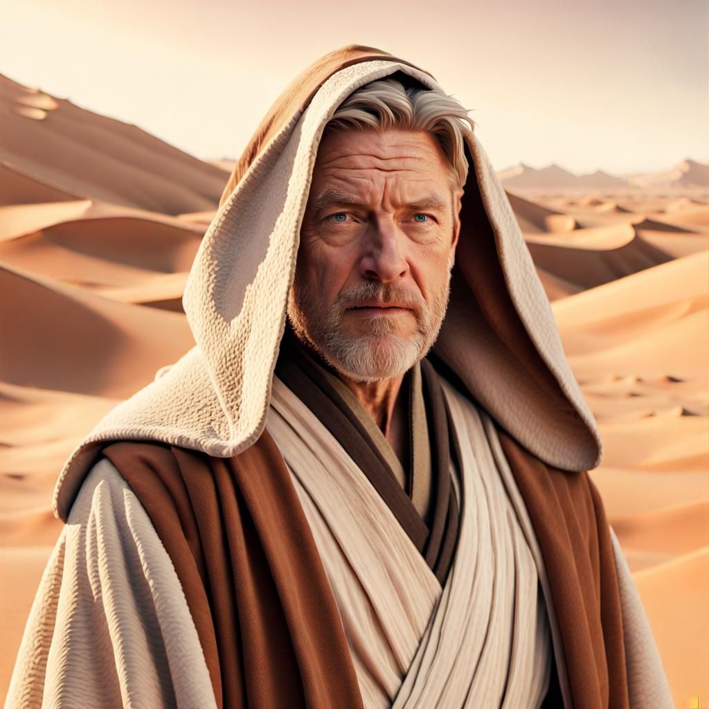 Kenneth Branagh Obi Wan Kenobi - AI Generated Artwork - NightCafe Creator