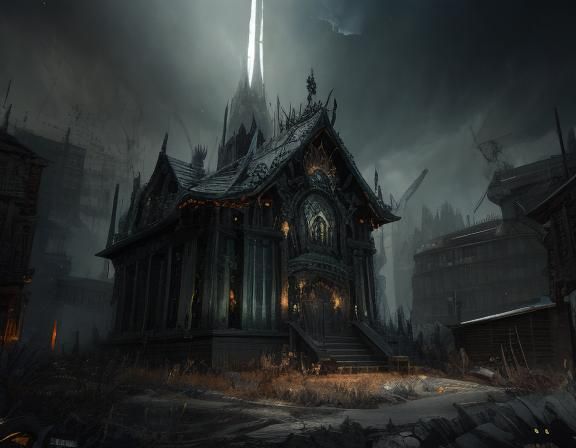 Sanctuary In A Time Of Evil - AI Generated Artwork - NightCafe Creator