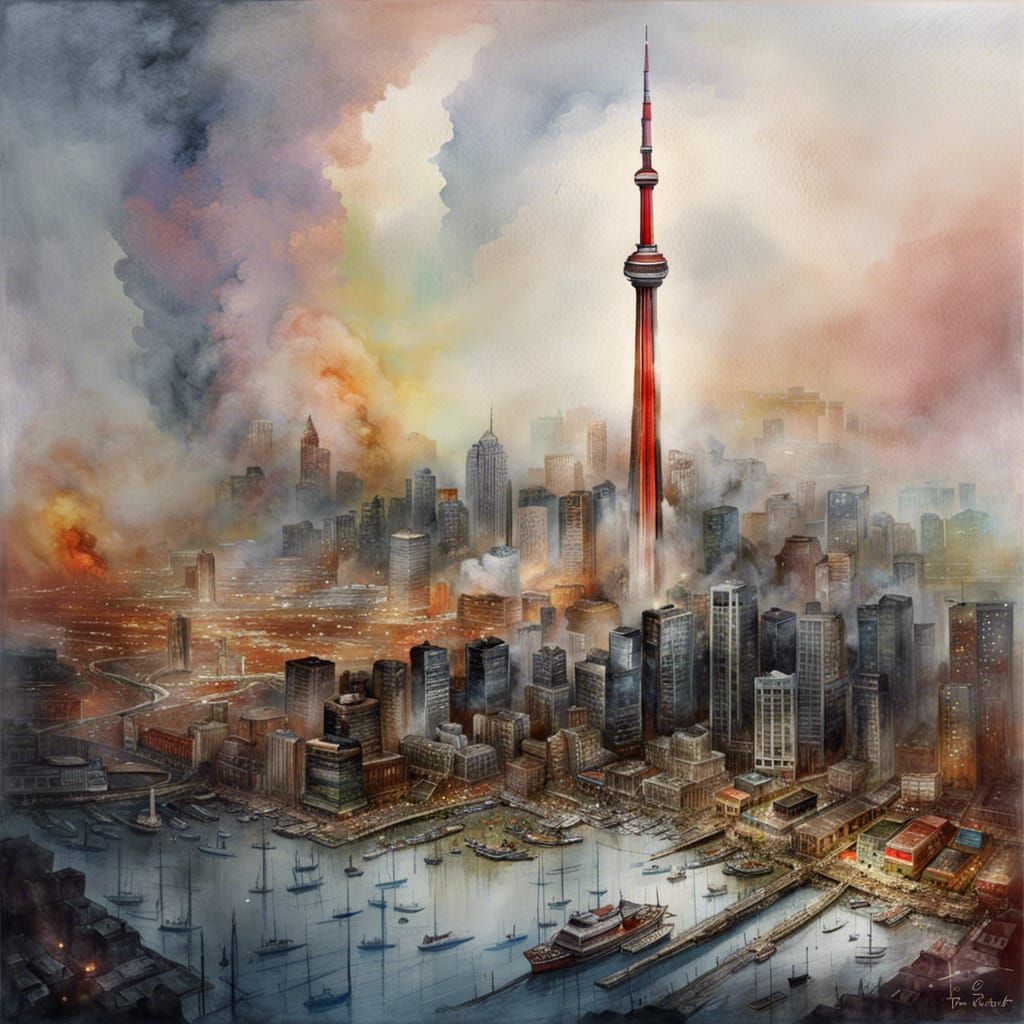 The Tower Stands - AI Generated Artwork - NightCafe Creator