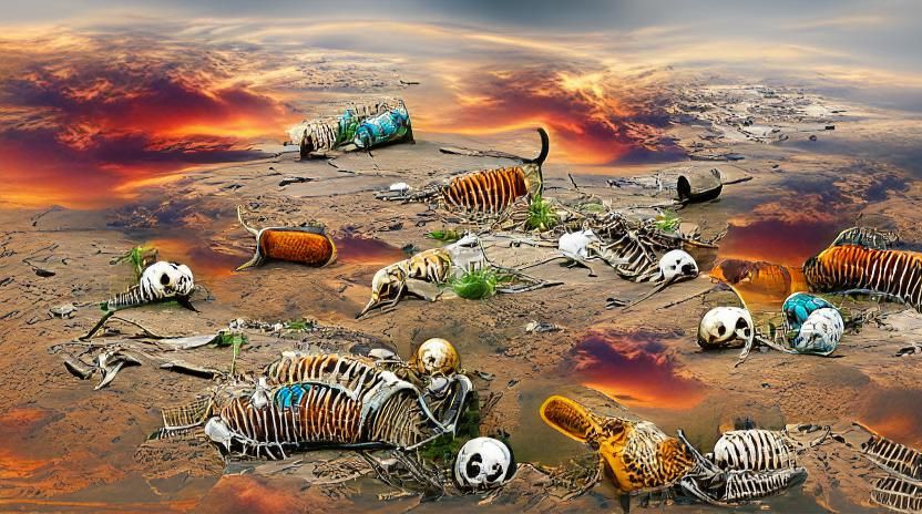 Anthropocene extinction 13 - the end of life as we know it - AI ...