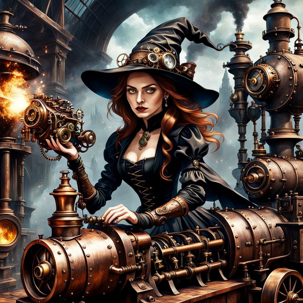 Mystery ,myths ,magic , a special place were a young witch casts ...