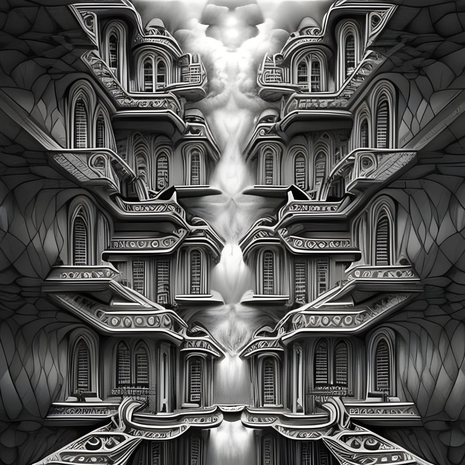 Escher - AI Generated Artwork - NightCafe Creator