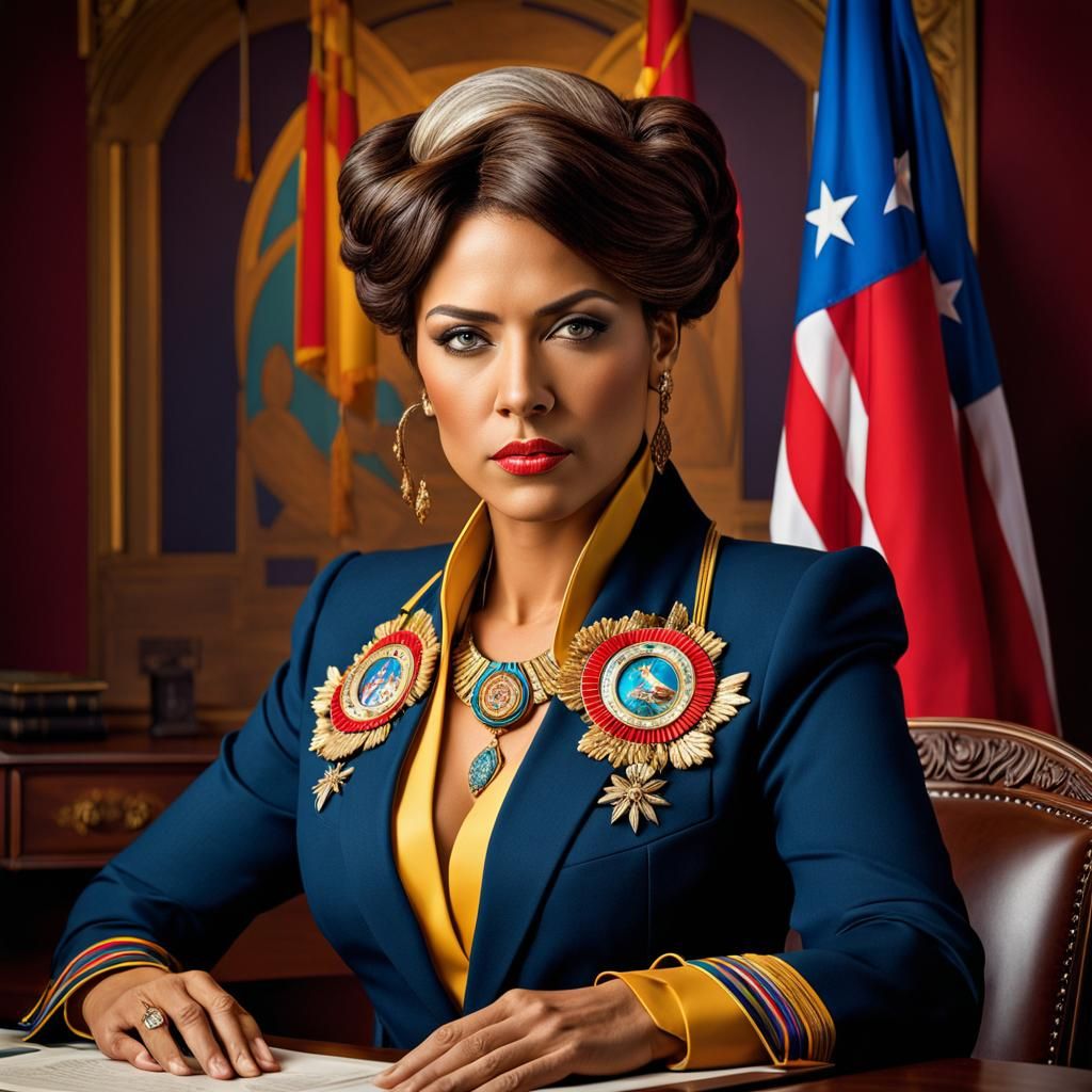 Madam President - AI Generated Artwork - NightCafe Creator