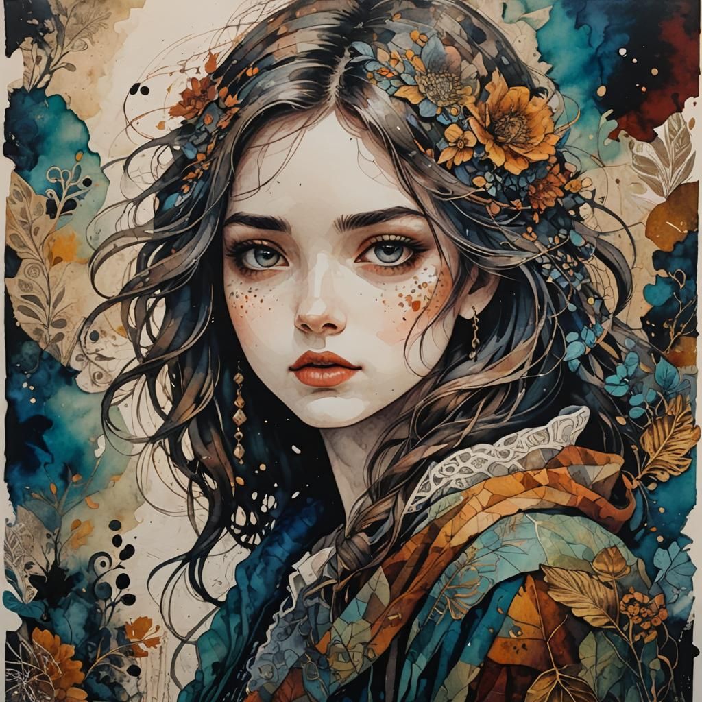 Girl - AI Generated Artwork - NightCafe Creator