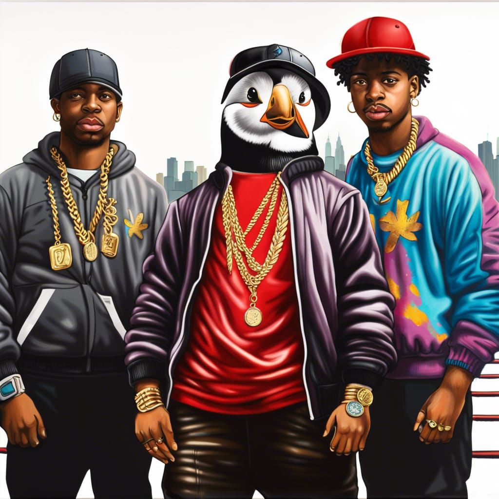 puffin daddy - AI Generated Artwork - NightCafe Creator