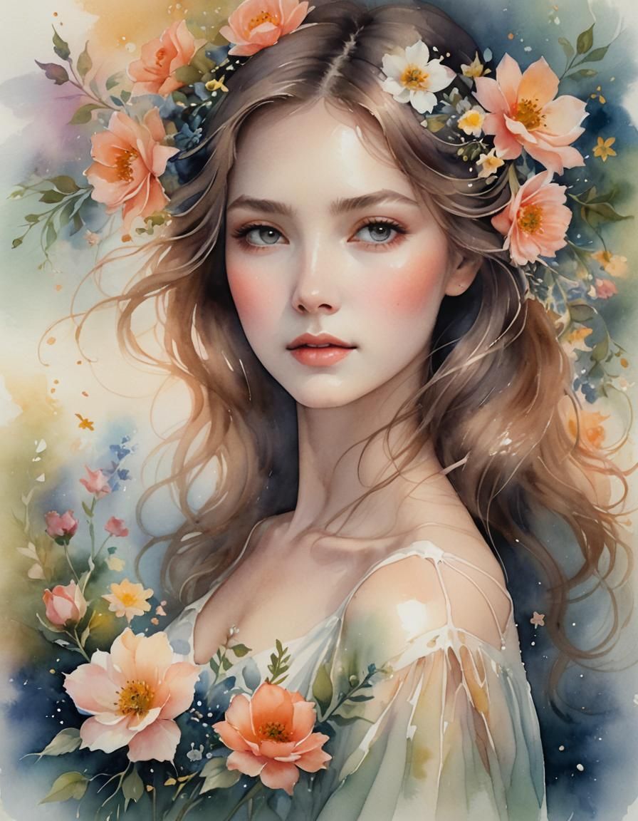 Whispers of Elegance - AI Generated Artwork - NightCafe Creator