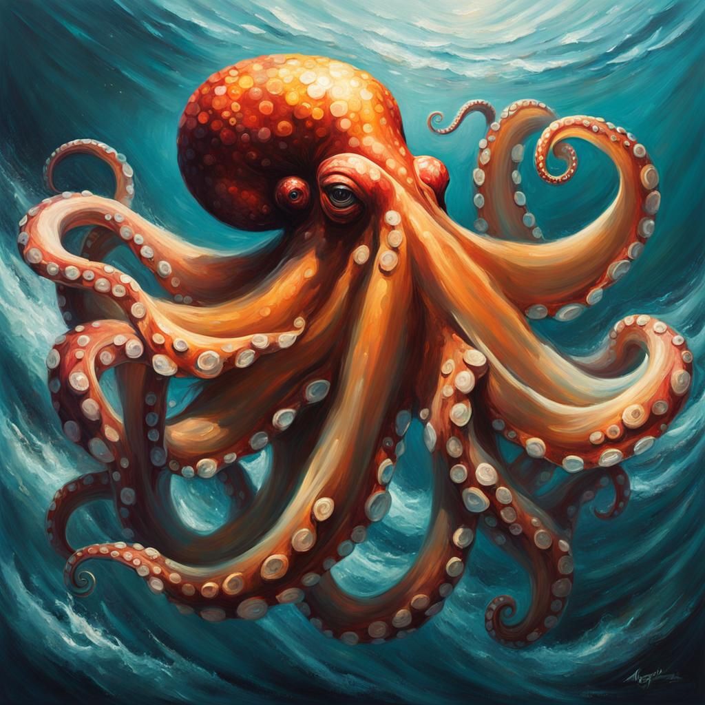 Octopus - AI Generated Artwork - NightCafe Creator