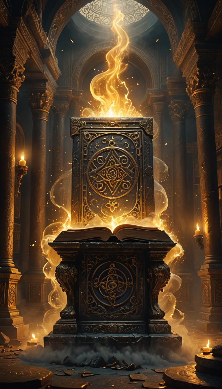 esoteric magickal symbols - Golden Oracle: Mysterious Arcane...