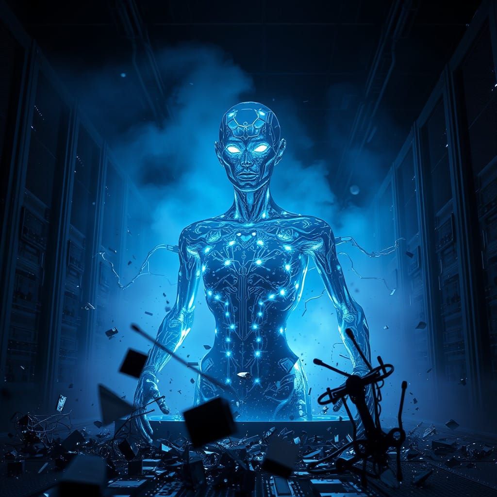 Spectacular AI Emergence in High-Tech Wizardry - AI Art