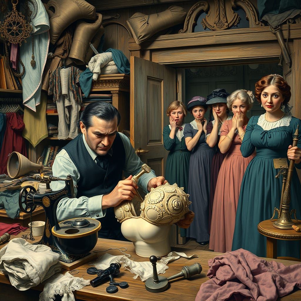 The Cruel Invention of The Bra! - Victorian Inventor Crafts ...