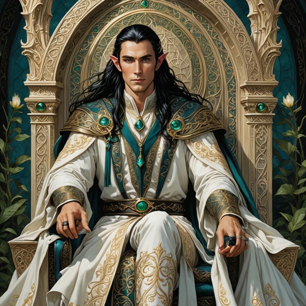 Turgon - king of the Noldor (from the Silmarillon). - AI Generated ...