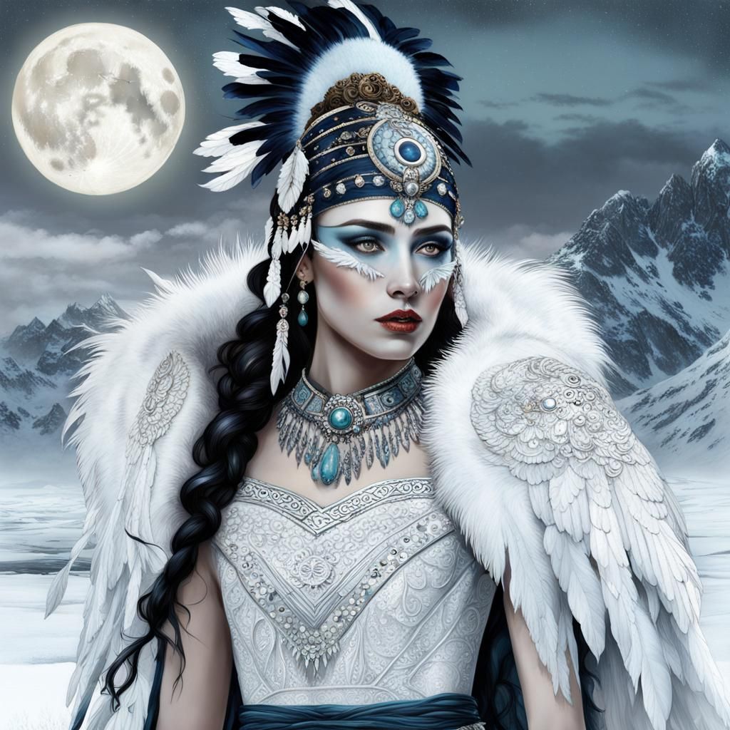 Siberian Princess - AI Generated Artwork - NightCafe Creator